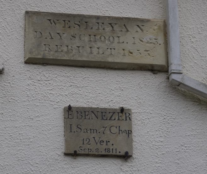 Dunster, Ebenezer Wesleyan chapel and the Wesleyan School, Mill Lane ...