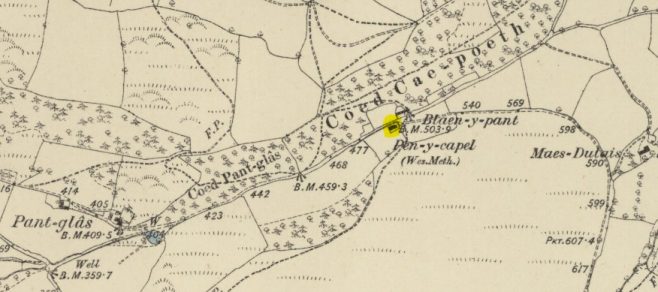 Pant Glas, Pen-Y-Capel, Powys | Wales | My Wesleyan Methodists
