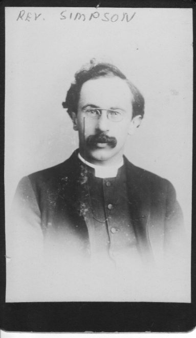 Rev Edwin T Simpson | Wesleyan Methodist Ministers (General) | My ...