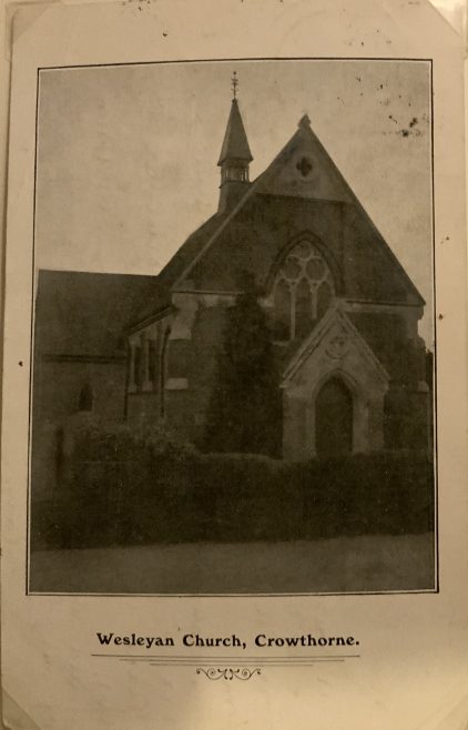 Crowthorne Wesleyan Church | Berkshire, Rev Stephen Wild's Postcard ...