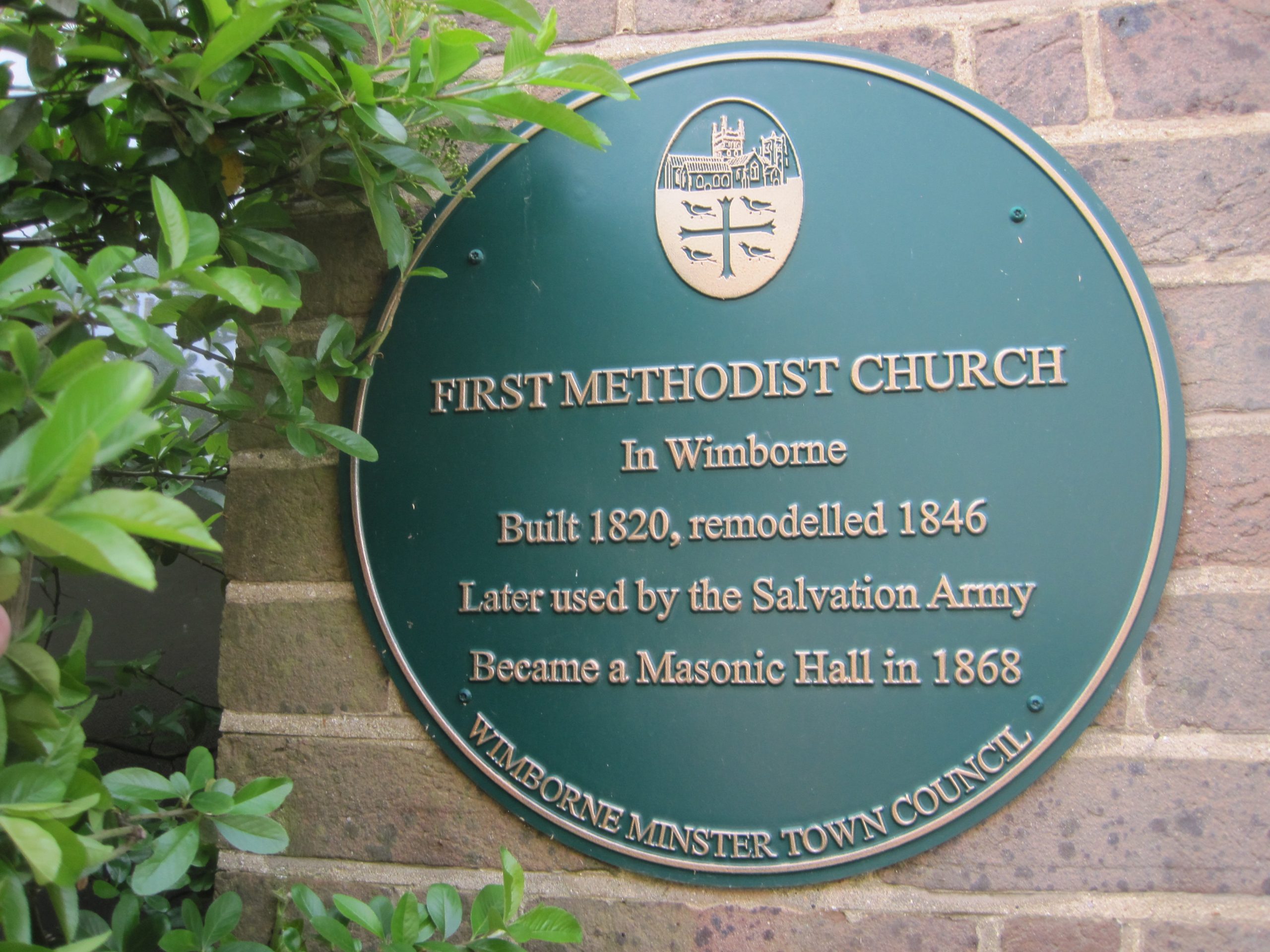 Wimborne Wesleyan Methodist chapel 1820 | New contributions, Dorset ...