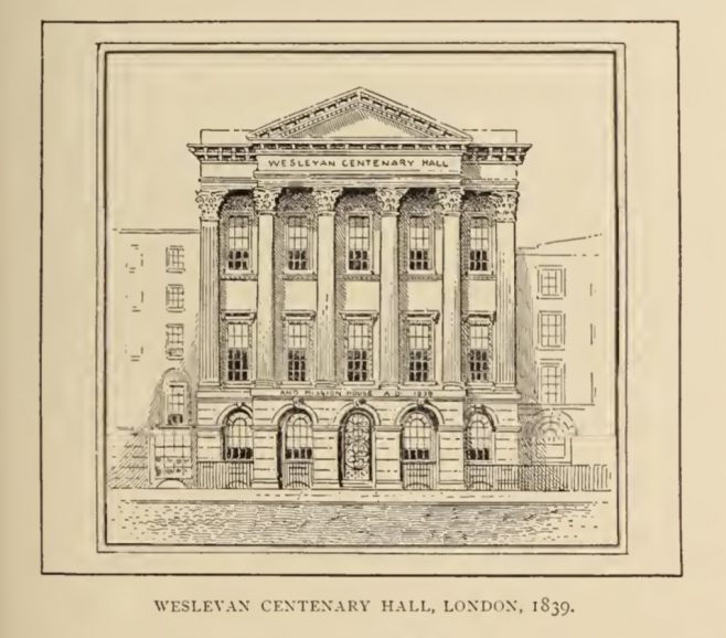 Wesleyan Centenary Hall, Bishopsgate Street (Foreign Mission House ...