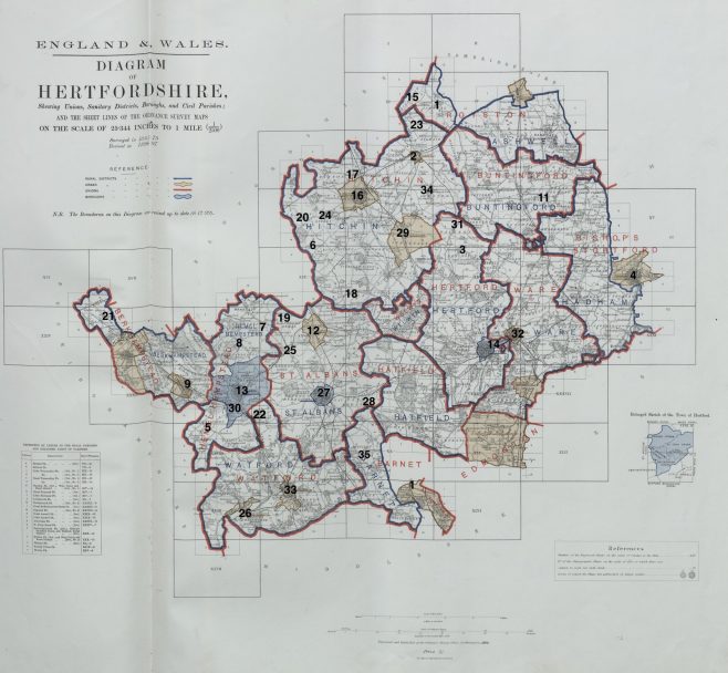 Registered Wesleyan Methodist places of worship in Hertfordshire, 1867 ...