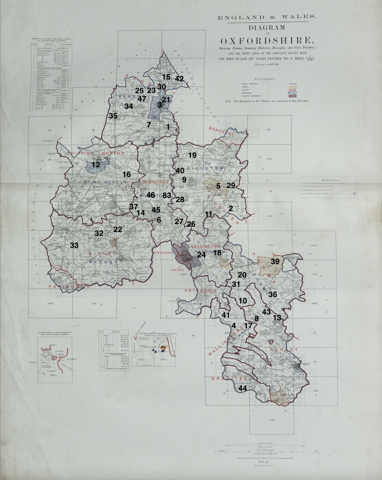 Registered Wesleyan Methodist places of worship in Oxfordshire, 1867 ...