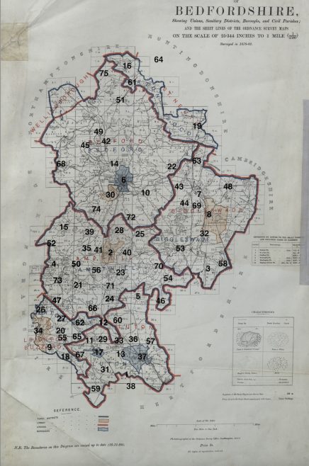 Registered Wesleyan Methodist places of worship in Bedfordshire, 1867 ...