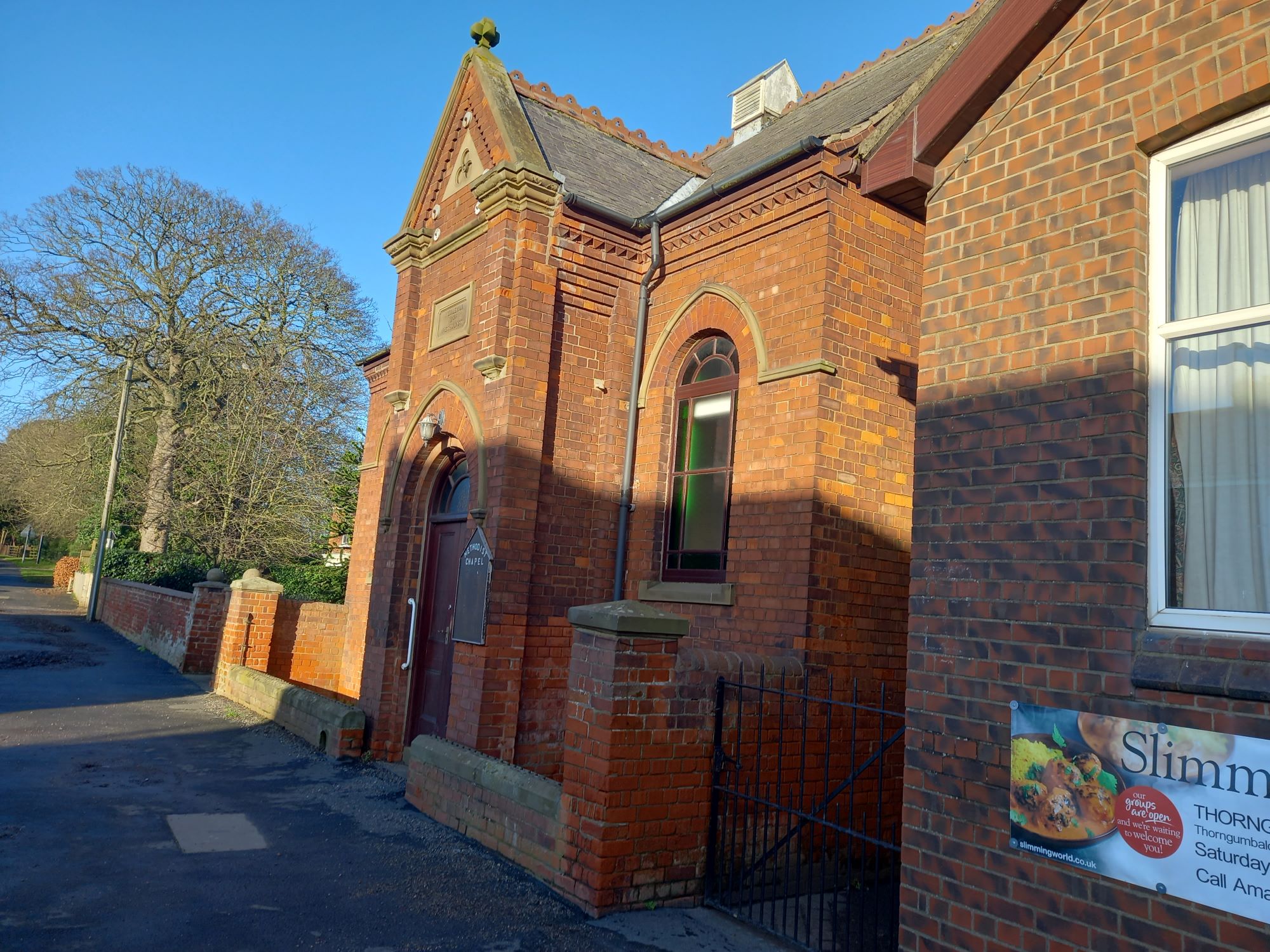 Thorngumbald Wesleyan Methodist chapel | Yorkshire | My Wesleyan Methodists