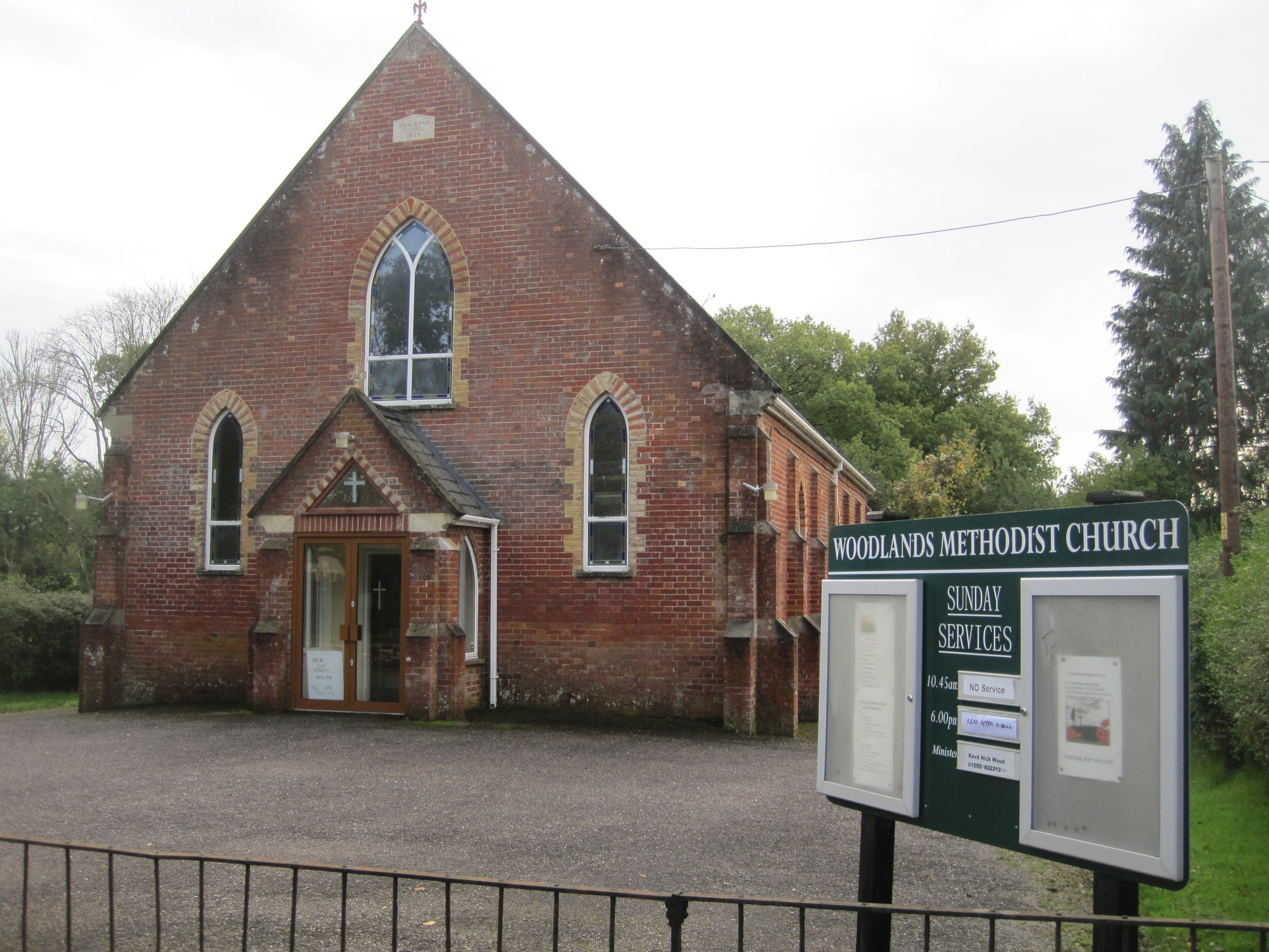 Wimborne, Woodlands Wesleyan Chapel | Dorset | My Wesleyan Methodists