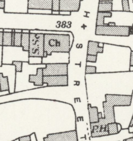 Brimington, High Street/Heywood Street Trinity WM chapel, Derbyshire ...