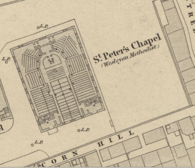 Leeds, St Peter's Street WM chapel | Yorkshire | My Wesleyan Methodists