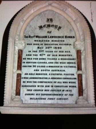 Rev William Lawrence Binks | Wesleyan Methodist Ministers (General ...